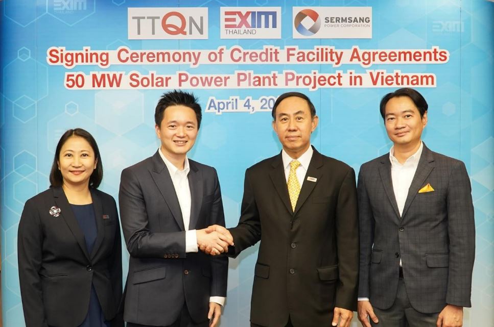 EXIM Thailand Finances Sermsang Power Corporation Group’s Solar Power ...