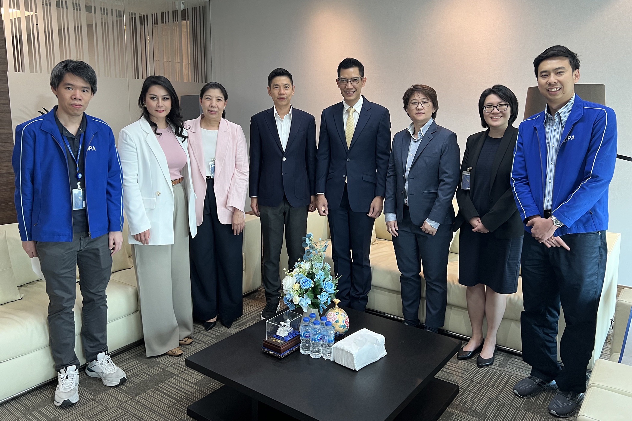 EXIM Thailand Visits President of Deposit Protection Agency to Extend ...