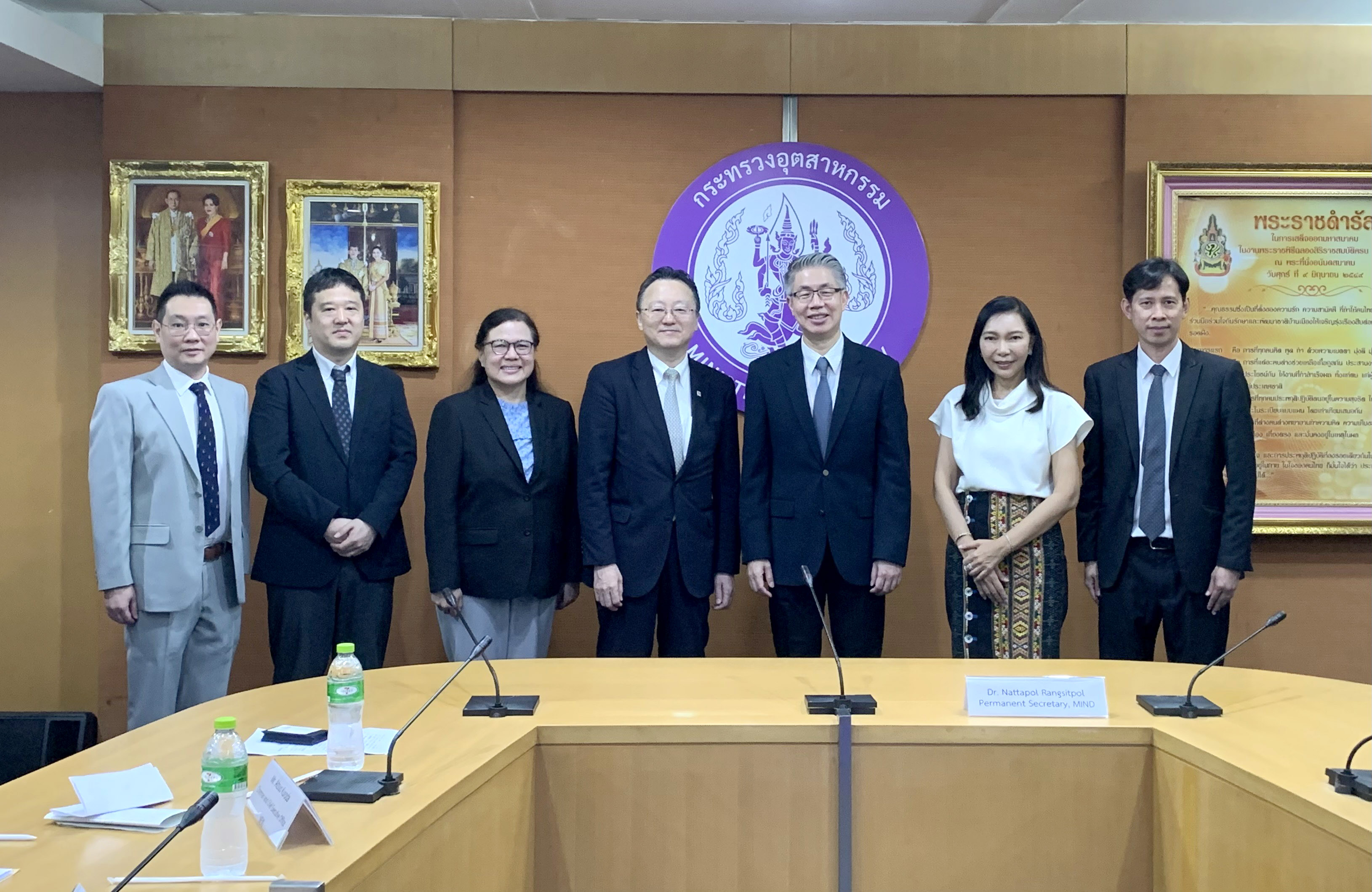 EXIM Thailand and NEXI Visit Industry Ministry’s Permanent Secretary to ...